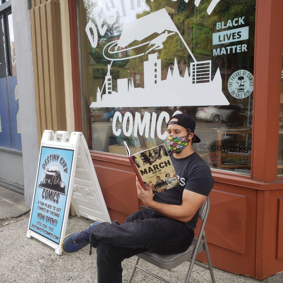 Love for comics and the community: Destiny City Comics – The Tacoma Ledger